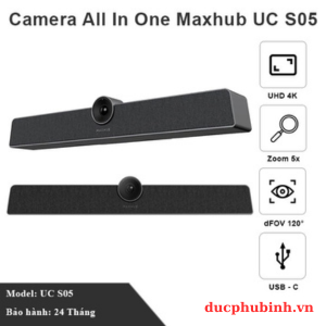 Camera hội nghị trực tuyến Maxhub UC S05 All In One - Công ty Cổ phần ...